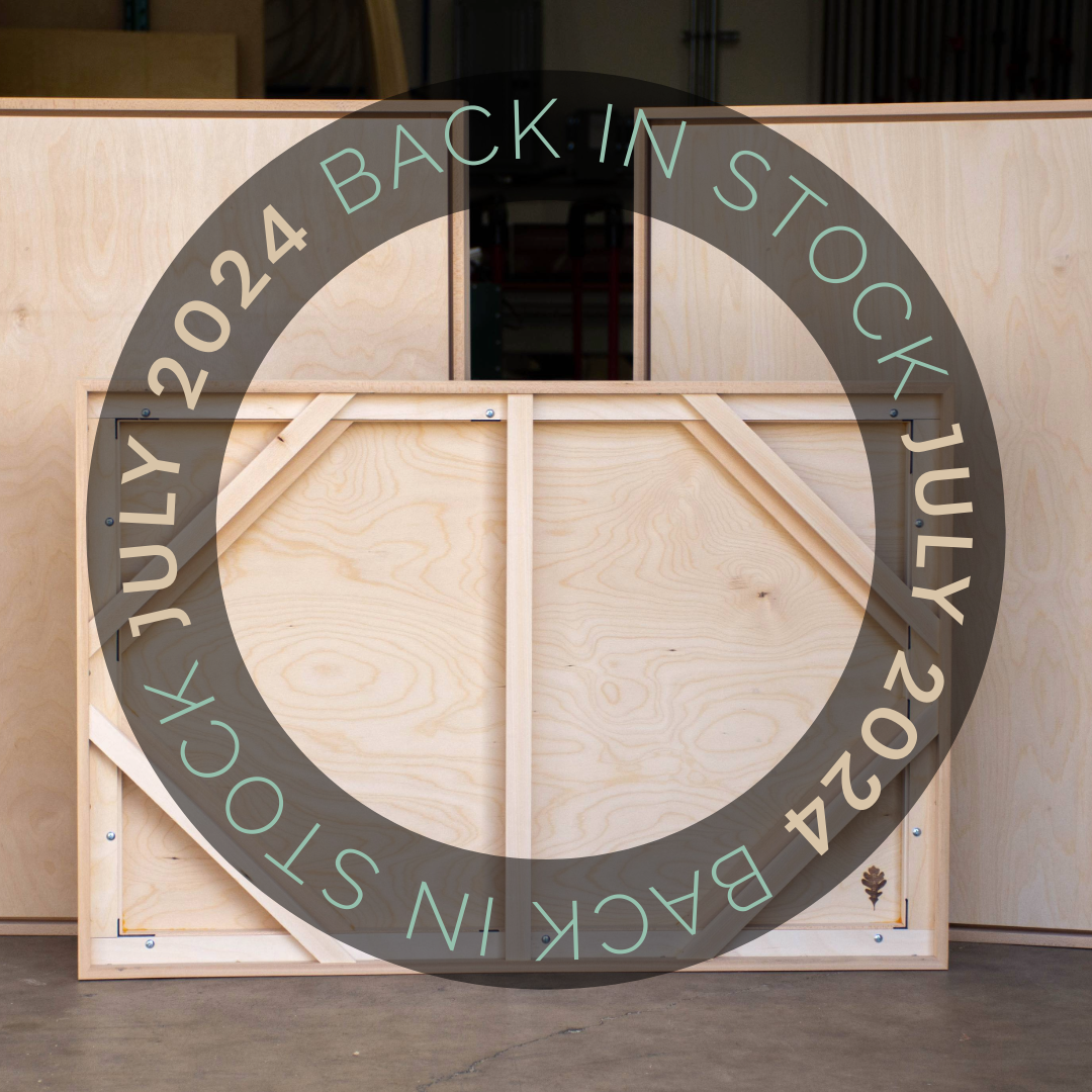 BASSWOOD FRAMED PANEL | 24 x 36 | 2 Pack – BARA Woodshaping & Design